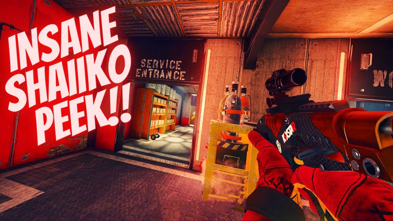 The Shaiiko Peek is TOO GOOD - Rainbow Six Siege - YouTube