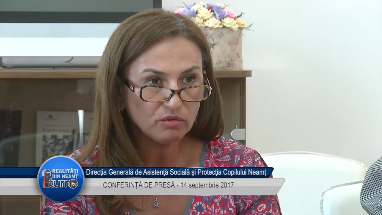 Conferintă de presă la DGASPC Neamt din 14 09 2017 - YouTube