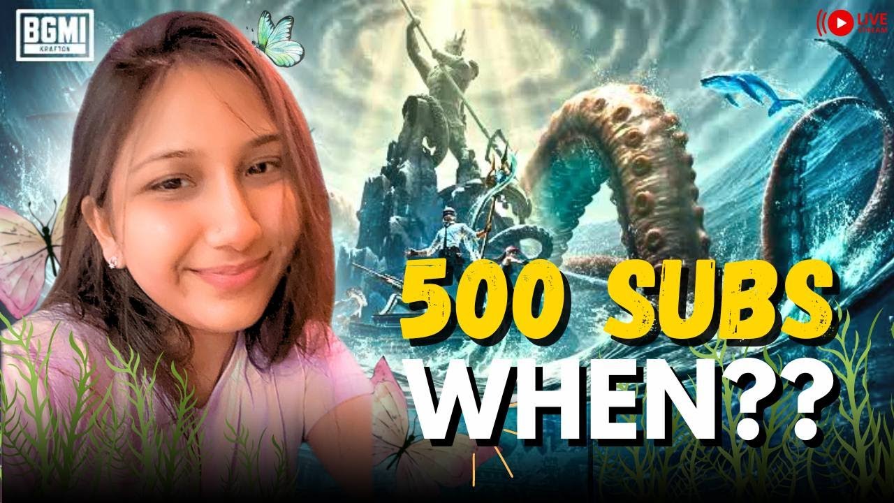 🔴 Help Me reach 500 Lovieesss🔥| BGMI Live with Rimmy🩷 - YouTube