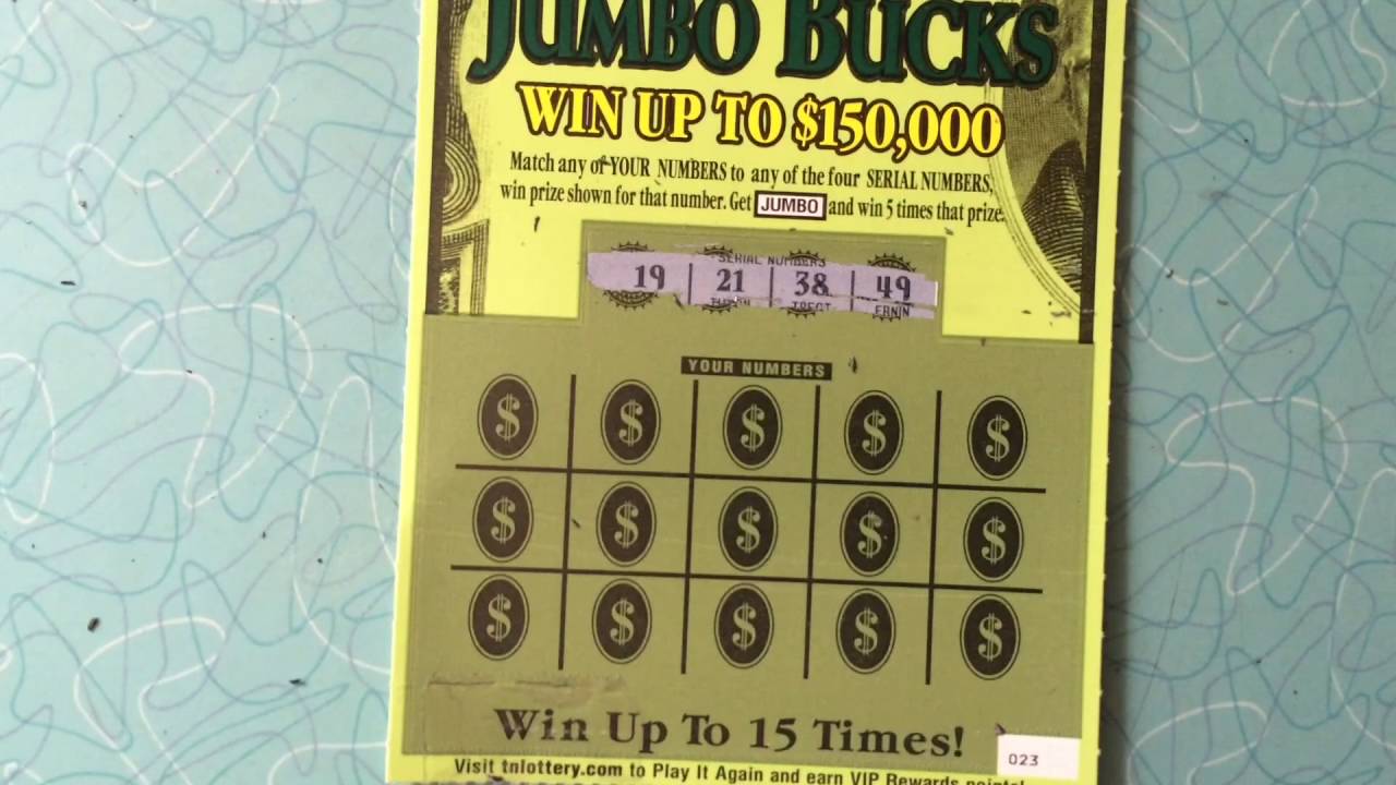$5 JUMBO S/O (TN LOTTERY SCRATCH OFF!) - YouTube
