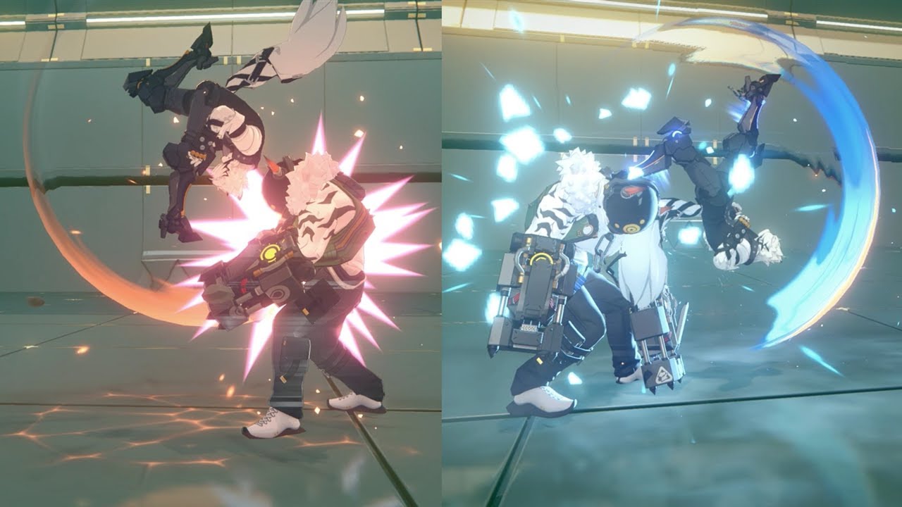 Lycaon all Combat Animation in Slow Time | Zenless Zone Zero - YouTube