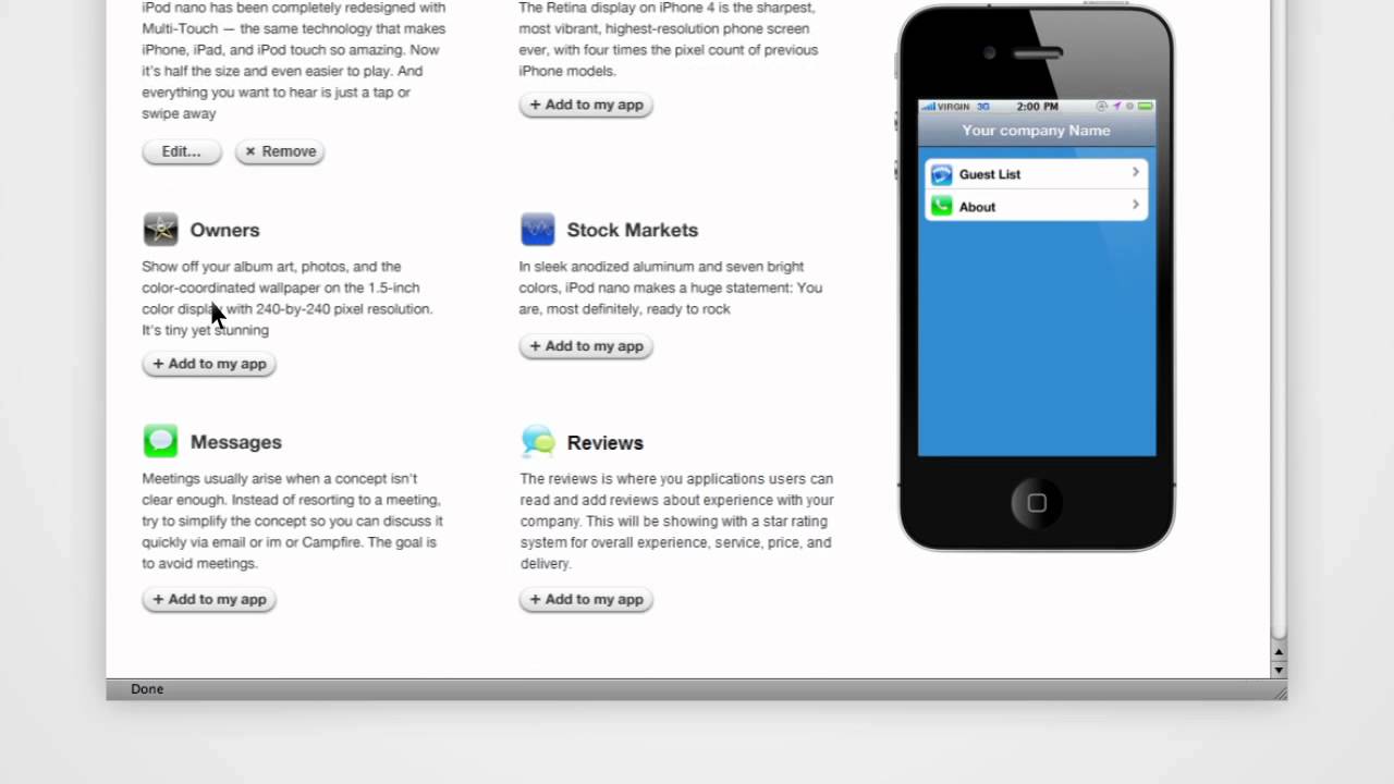 Make Your Own Mobile App Appsmakerstore Aug 2011 YouTube Make Your Own Mobile App Appsmakerstore Aug 2011 YouTube