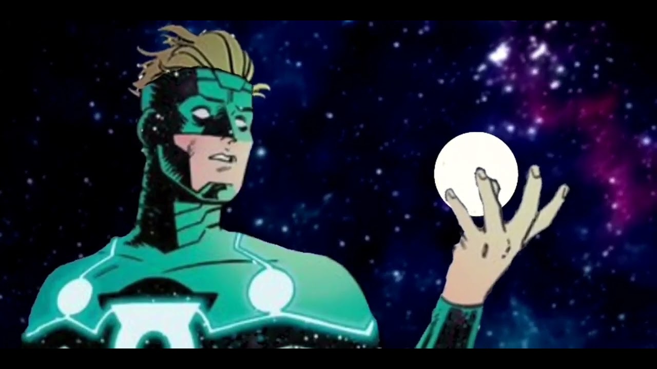 god of light green lantern comic animation #animation #capcut - YouTube