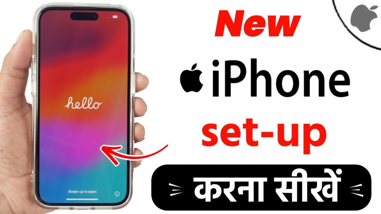 How to setup new iphone | New iphone ko open kaise kare | iphone - YouTube
