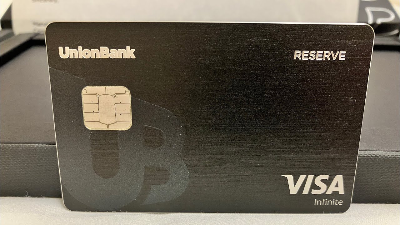 UnionBank Reserve Visa Infinite (Full Metal Card) - YouTube