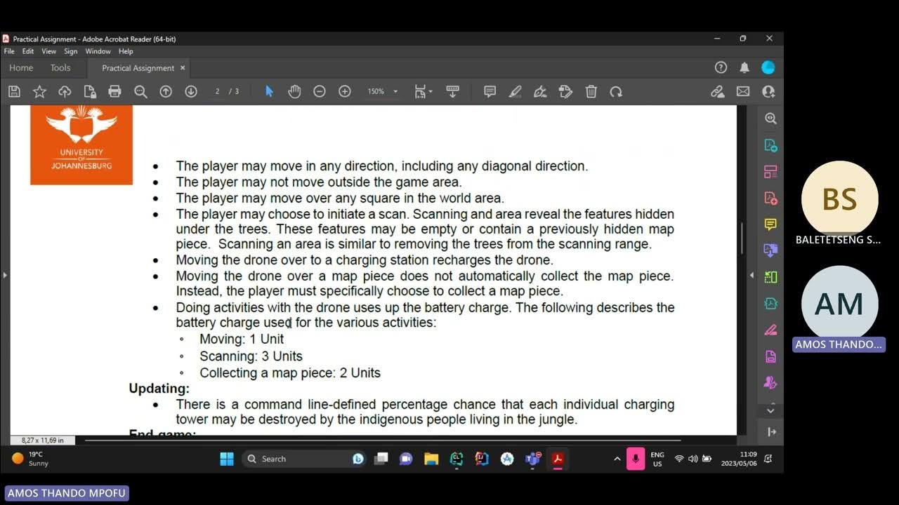 Computer Science 1A Tutorial 15 06 05 2023 - YouTube