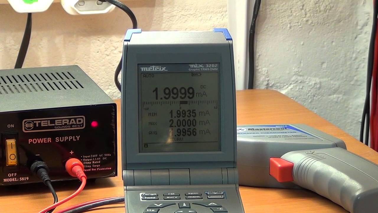 Multimeter Reference Check #5 - Current reference temperature stability ...