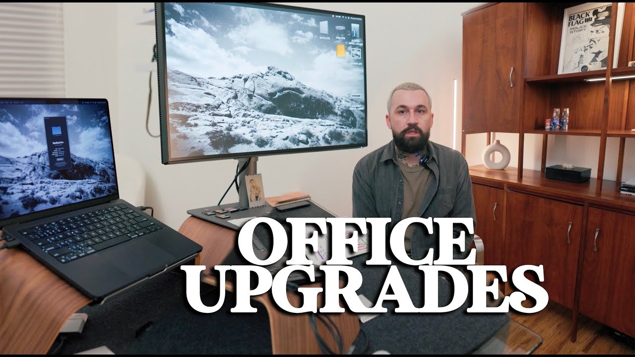 Upgrading my home office | Desk setup 2024 | new M3 Max Macbook - YouTube