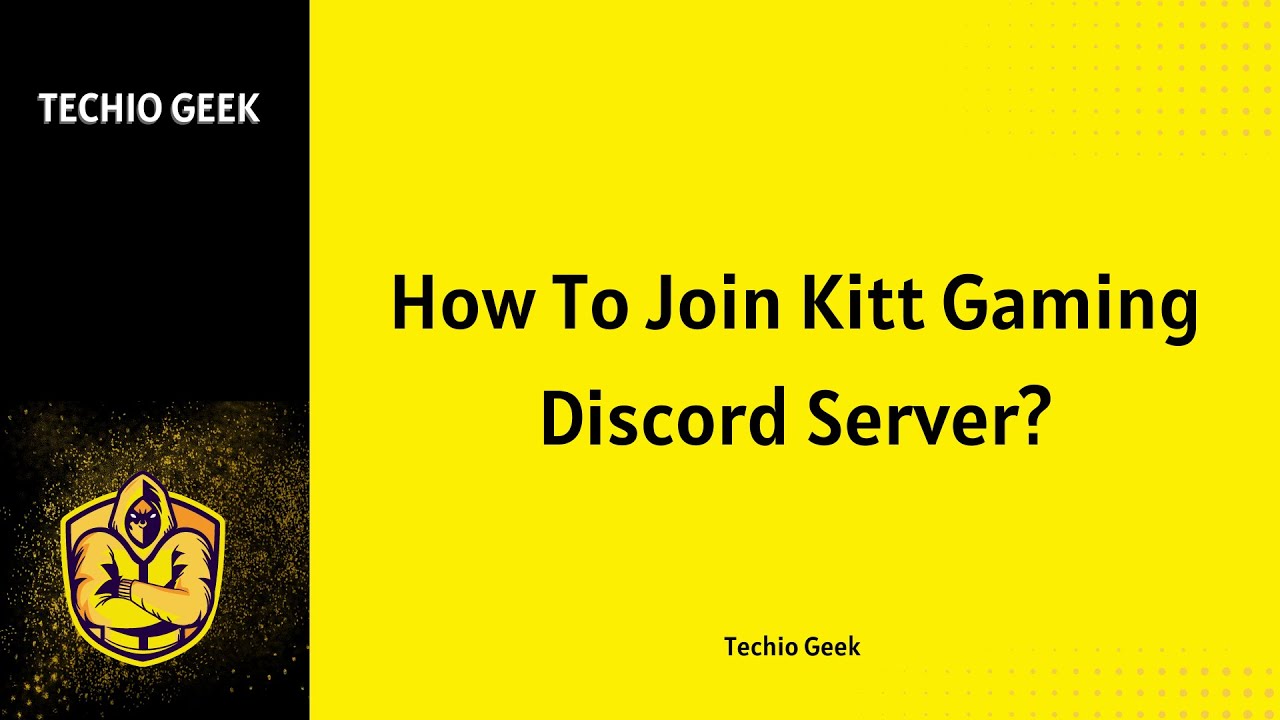How To Join Kitt Gaming Discord Server? - YouTube