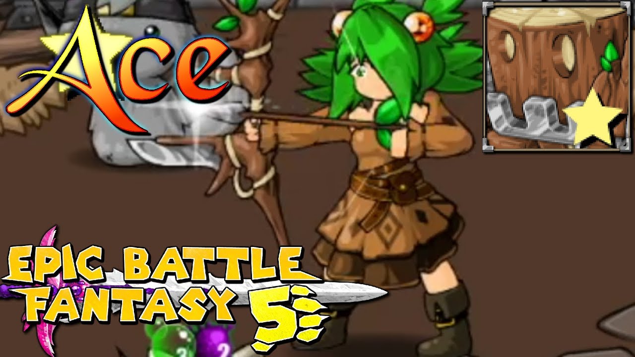 Epic Battle Fantasy 5 v2 - Anna Ace Medal (Random Equips) - YouTube