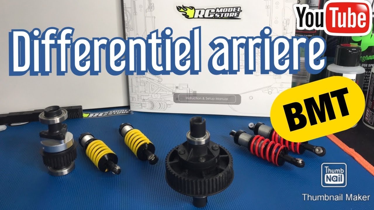 🟡 #4 MONTAGE DIFFERENTIEL ARRIERE PLANETAIRES SATELLITES - YouTube