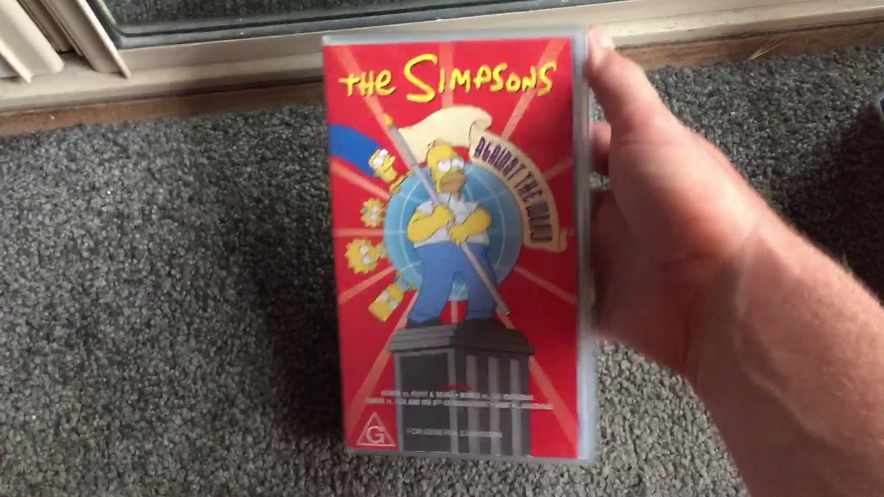 My Simpsons VHS Collection - YouTube