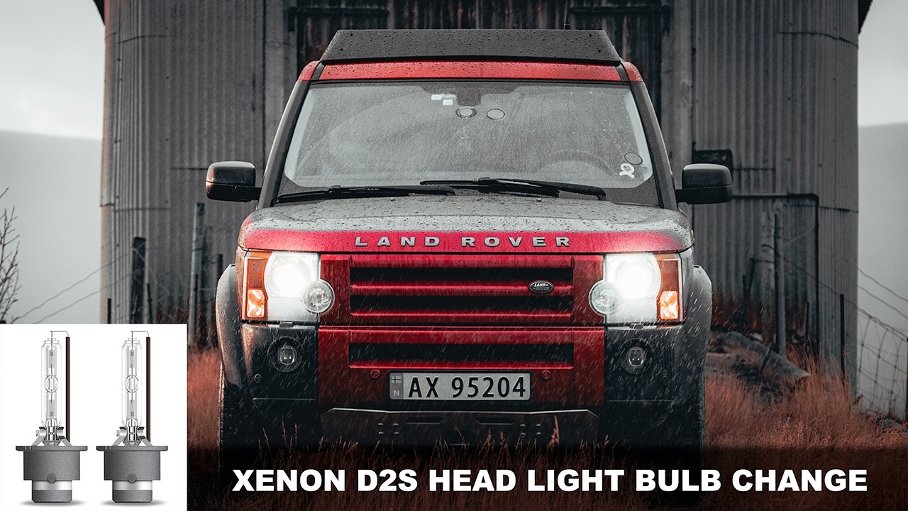 How To Change Headlight XENON Bulb on Land Rover Discovery 3 / LR3 ...
