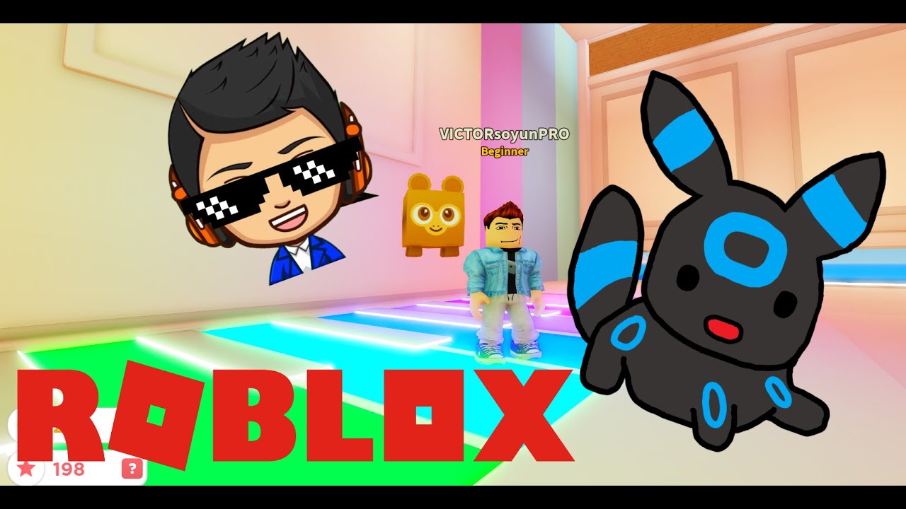 Jugando a Roblox con mi amigo Umbreon - YouTube