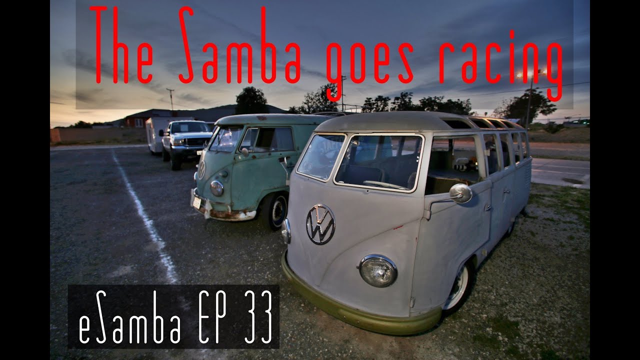 Electric Volkswagen Bus Racing DIY VW eSamba - YouTube