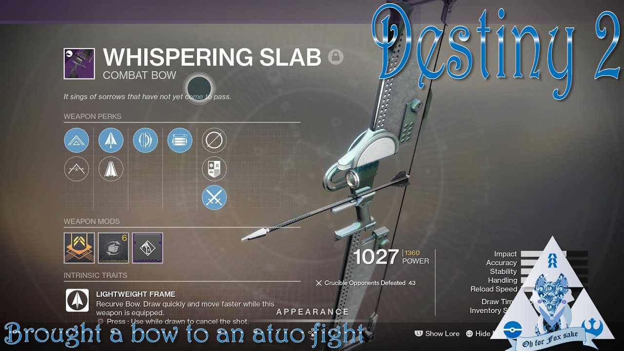 Destiny 2 Whispering Slab - So Many Autos - YouTube