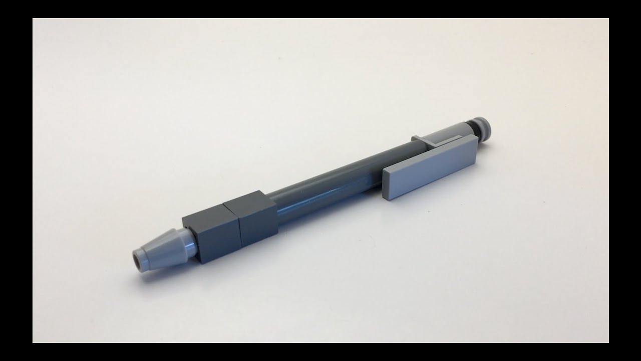 How to Build a LEGO Pen from ONLY 10 Bricks - Tutorial - YouTube