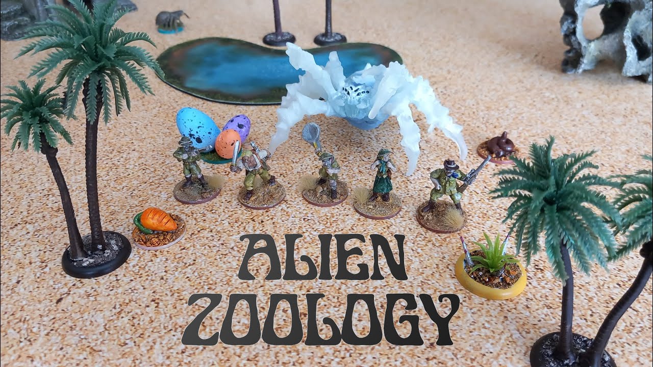 Let's play Alien Zoology - Ein Pulp Großwildjagd Abenteuer Skirmish ...