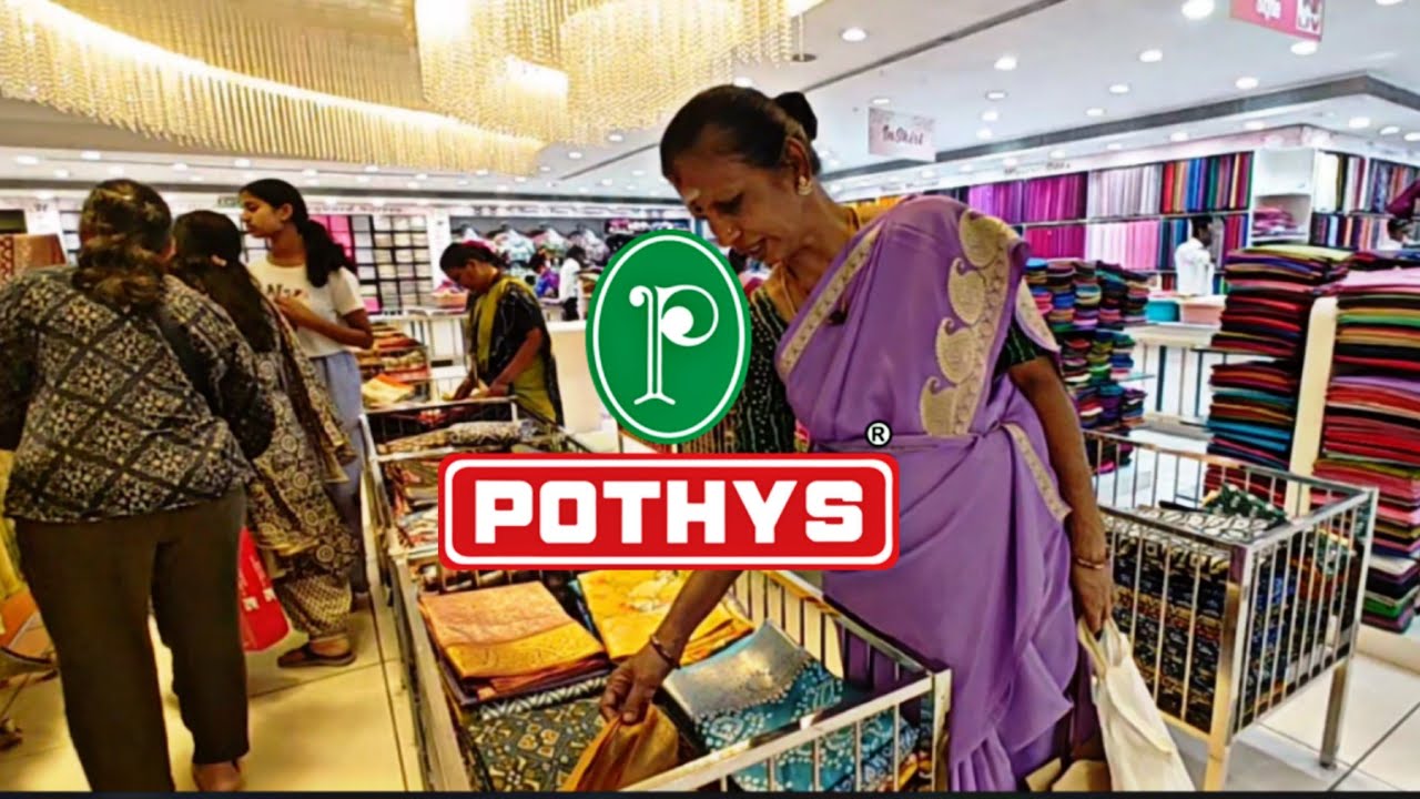 POTHYS latest New Basket saree Collections mixed Cotton Varities under ...