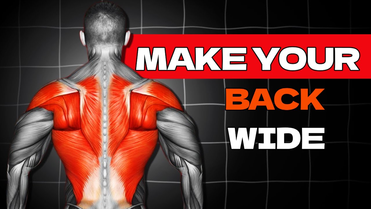 4 EXERCISES FOR A WIDE BACK | HOW TO USE LIFTING STRAPS - YouTube