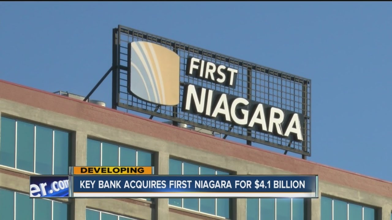 Key Bank acquires First Niagara for $4.1 Billion - YouTube