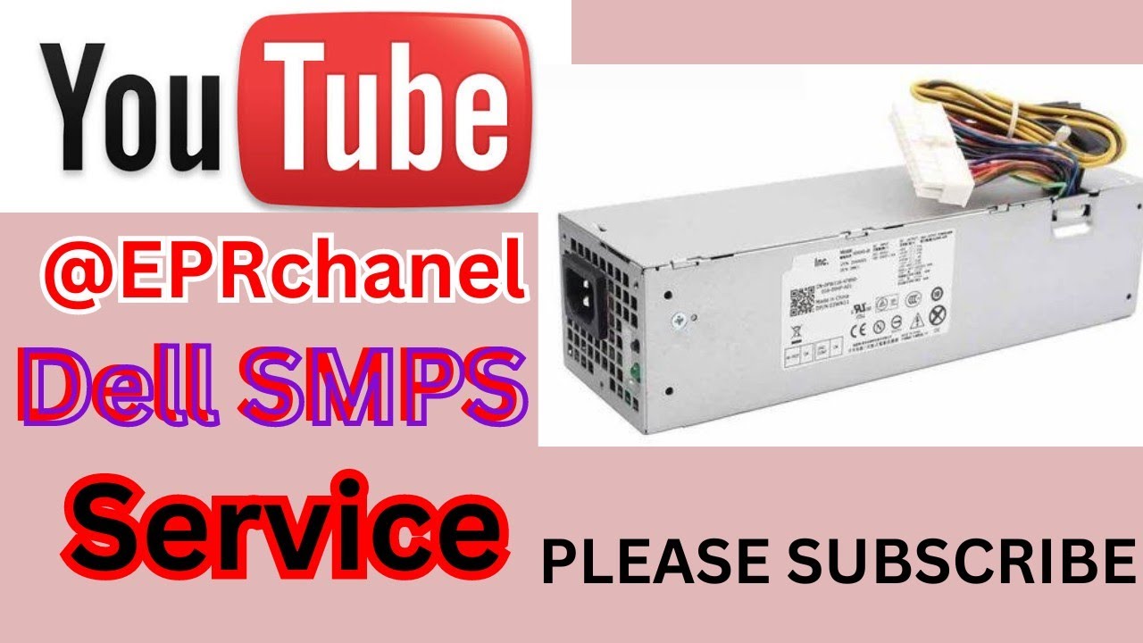 dell h240es 02 smps service - YouTube