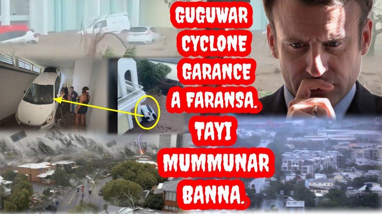 Guguwar samudawa a faransa, Cyclone garance gidaje 160,000, sun sami ...