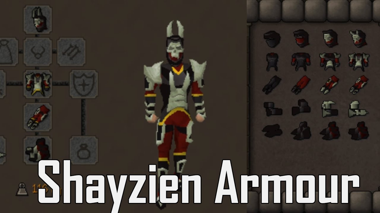 Zeah: Shayzien Full Armour Set Guide (Tier 5) - YouTube