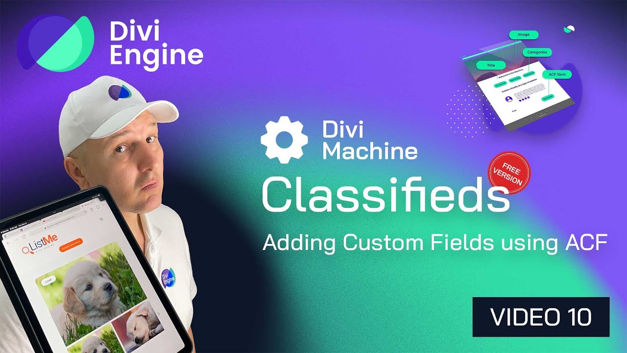 Divi Machine Classifieds: Adding Custom Fields to Classifieds using ACF ...