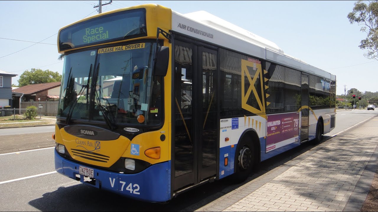Brisbane Transport Bus 742 - Scania L94UB [CNG] (Volgren 'CR224L ...