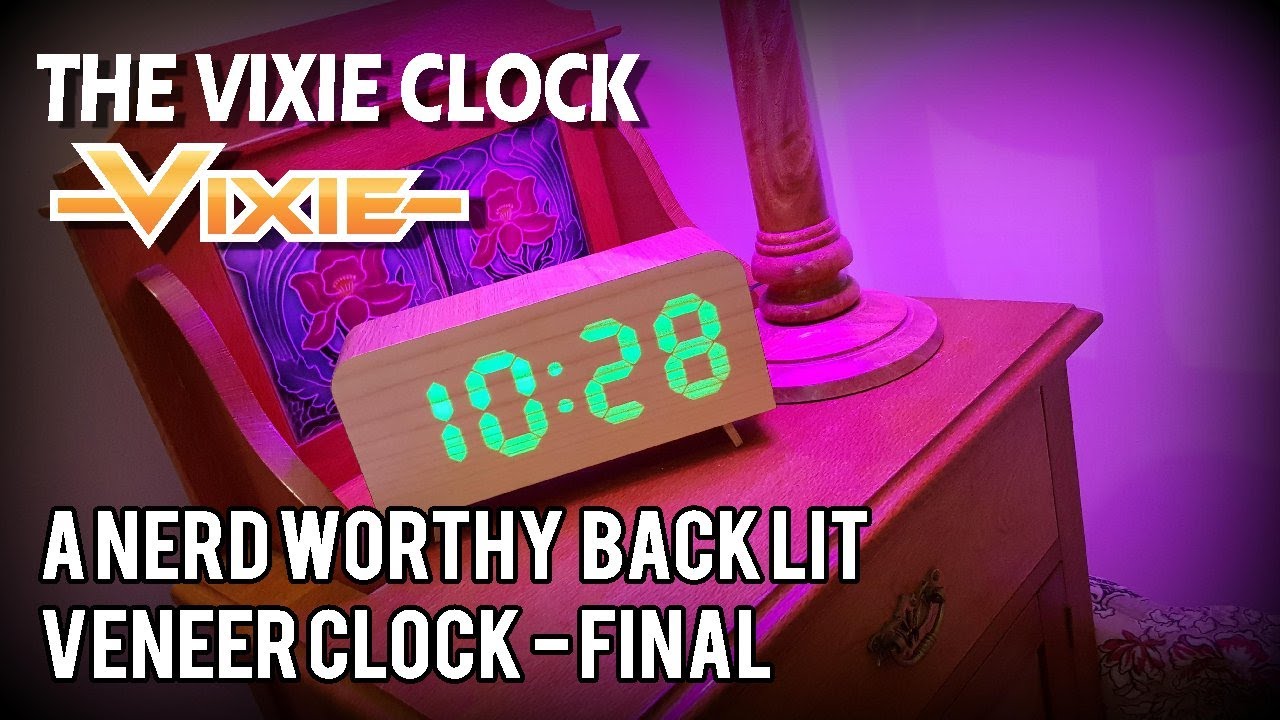 DIY Vixie Clock - Final - YouTube