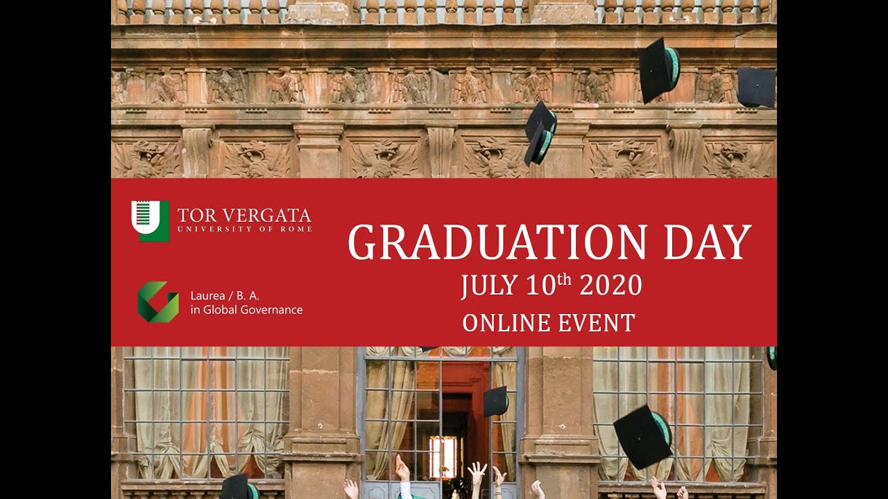 Graduation Ceremony, July 10th 2020, Online Event - YouTube