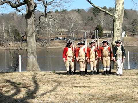 Washington's Crossing Musket Demo - Part 3 - YouTube