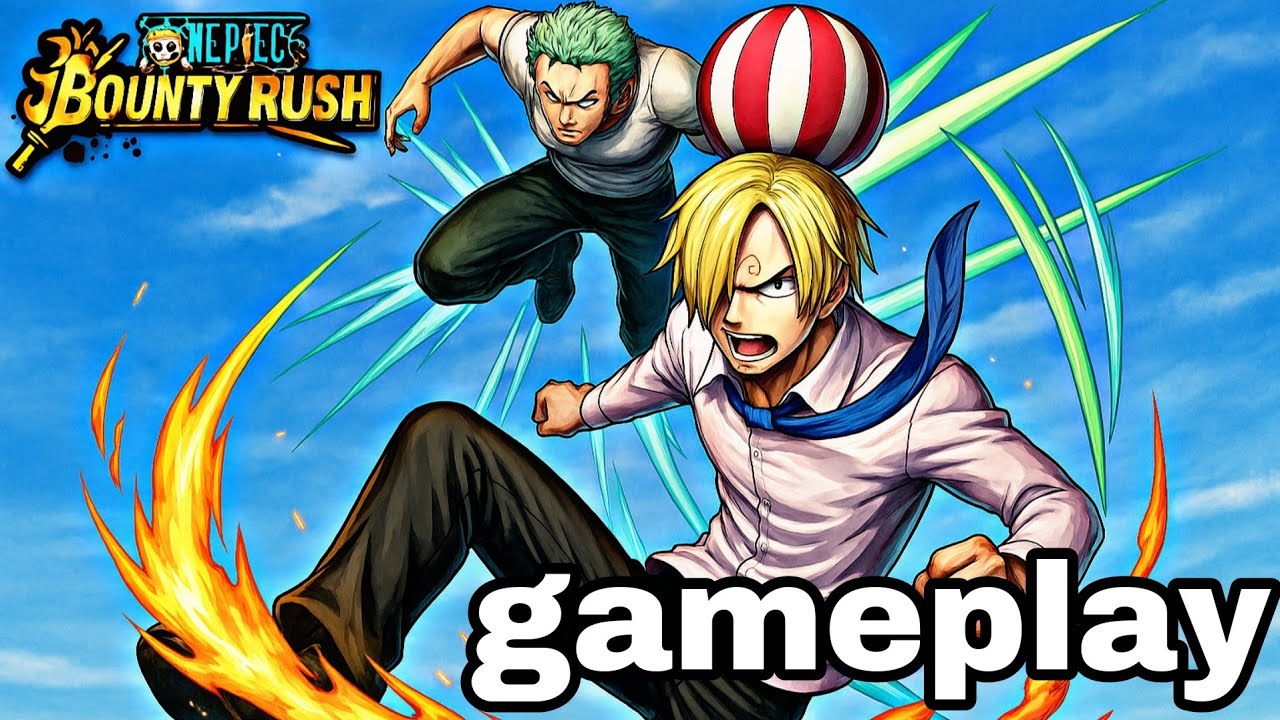 GAMEPLAY SANJI DAVY BACK FIGHT DUO ZORO / ONE PIECE BOUNTY RUSH /OPBR ...