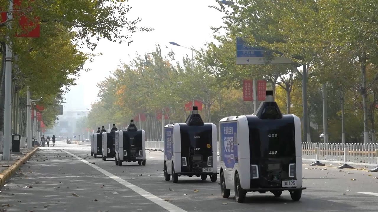GLOBALink | Automated delivery vehicles hit Chinese campuses prior to ...