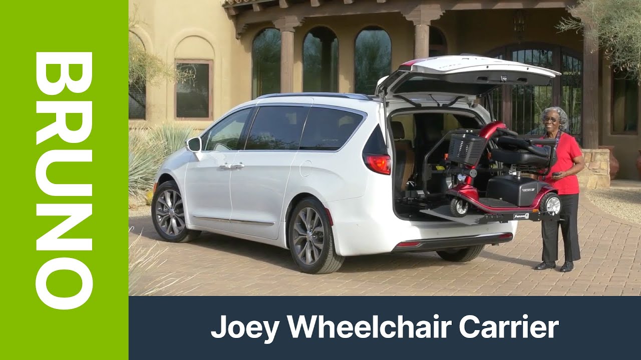 The Bruno Joey - The Best Wheelchair Carrier On The Market - YouTube