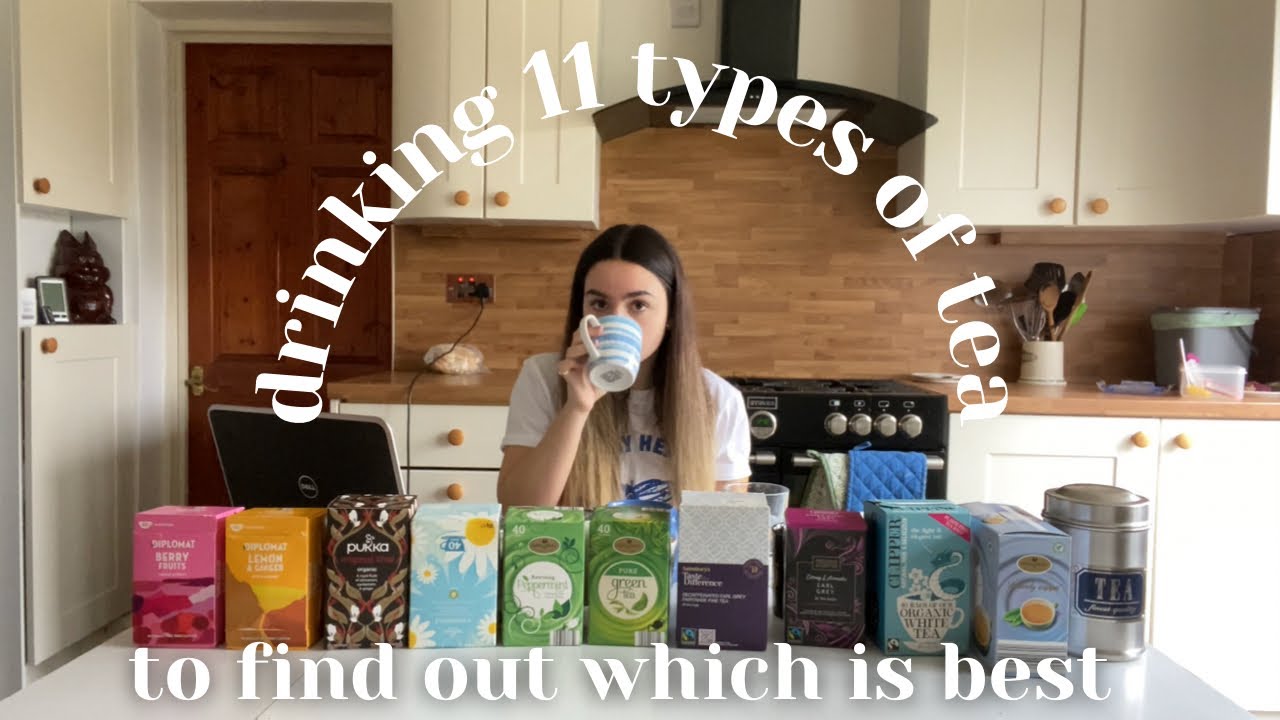 brit drinking and ranking different types of tea for 16 minutes - YouTube