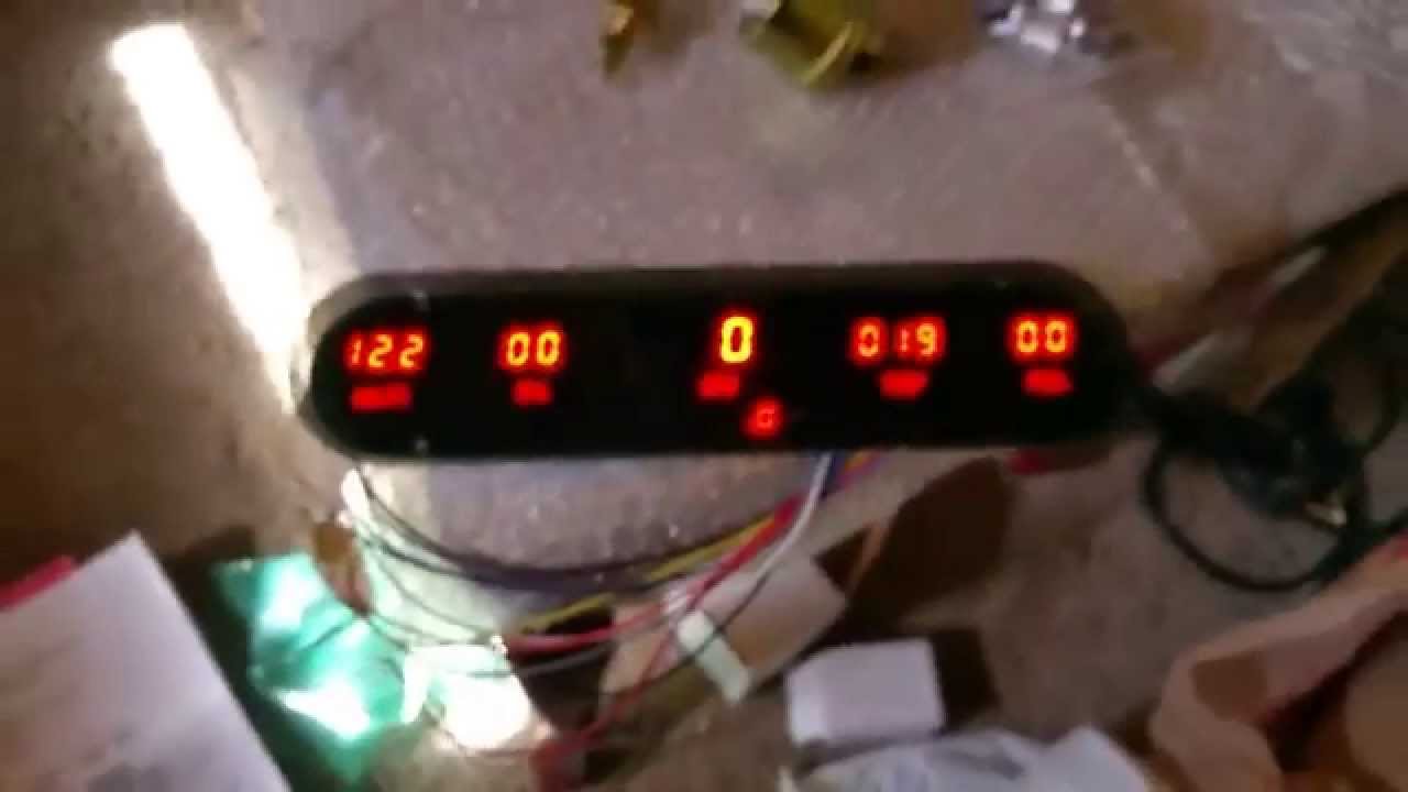 Intellitronix 5-Gauge Cluster Digital Dash Kit Unboxing. - YouTube