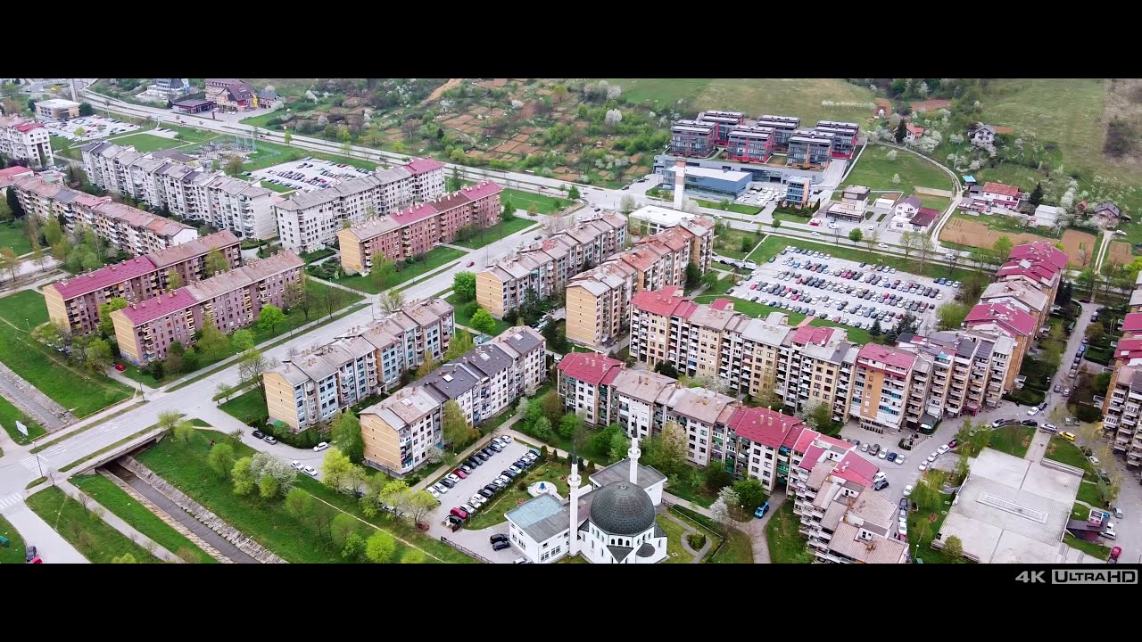 Sarajevo | Dobrinja | 4K drone video | corona time | 20.4.2020 - YouTube