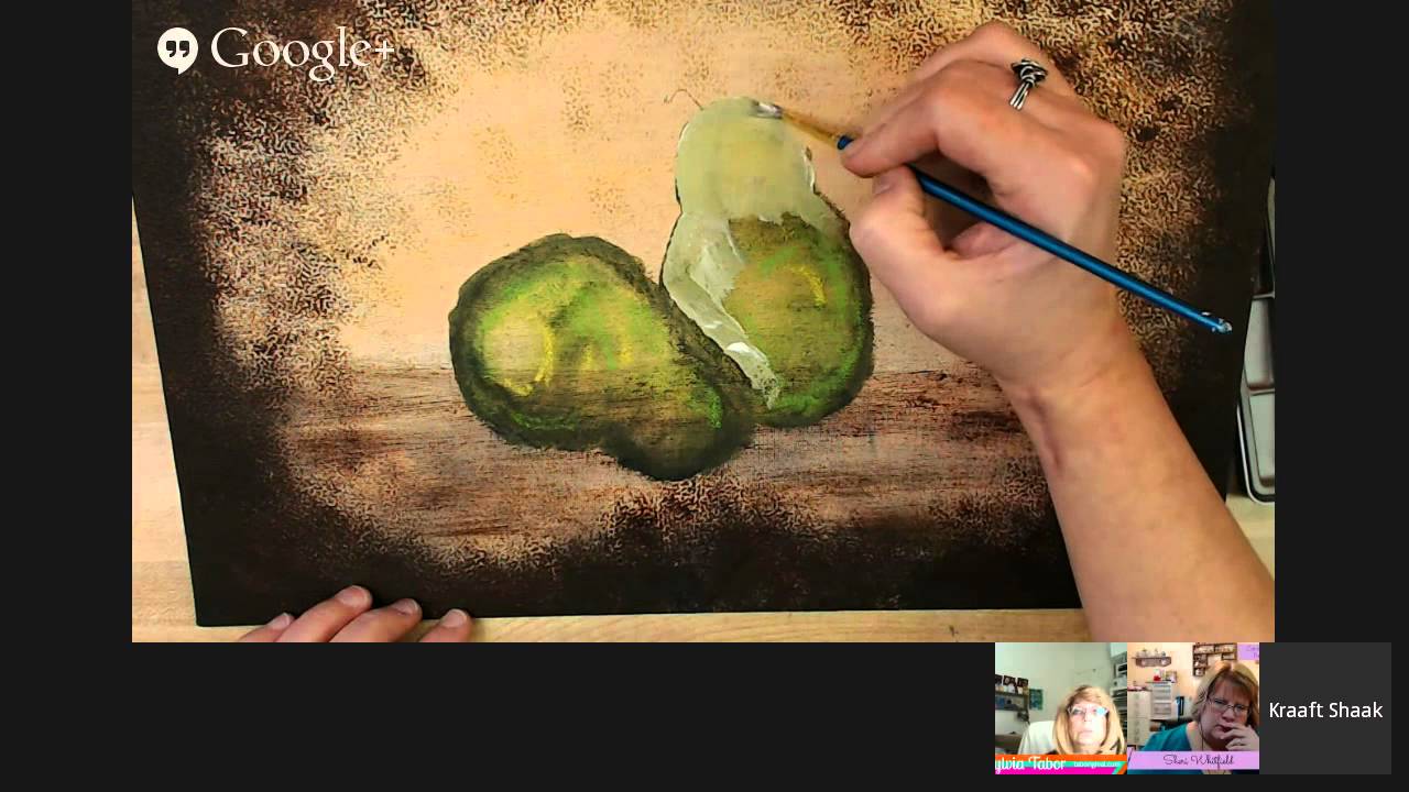 Painting with InkTense Blocks from Derwent - YouTube
