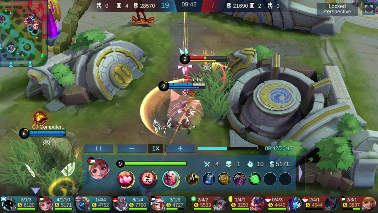 Mobile Legends Angela Support - YouTube