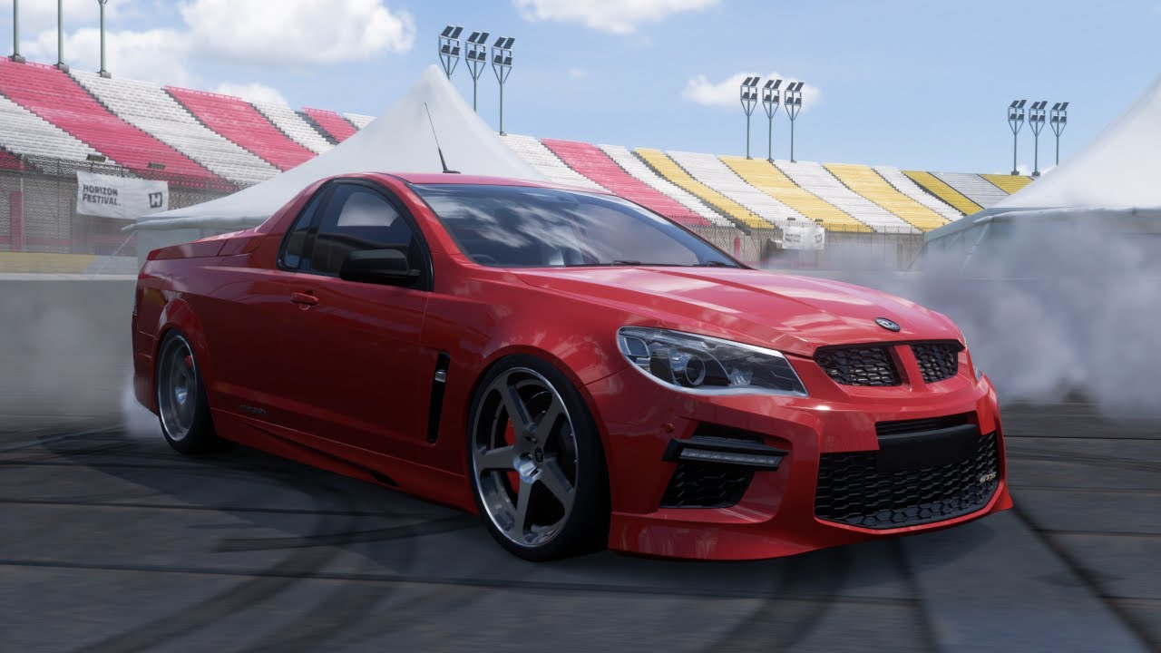 Forza Horizon 5- HSV Maloo Ute Burnout Build - YouTube