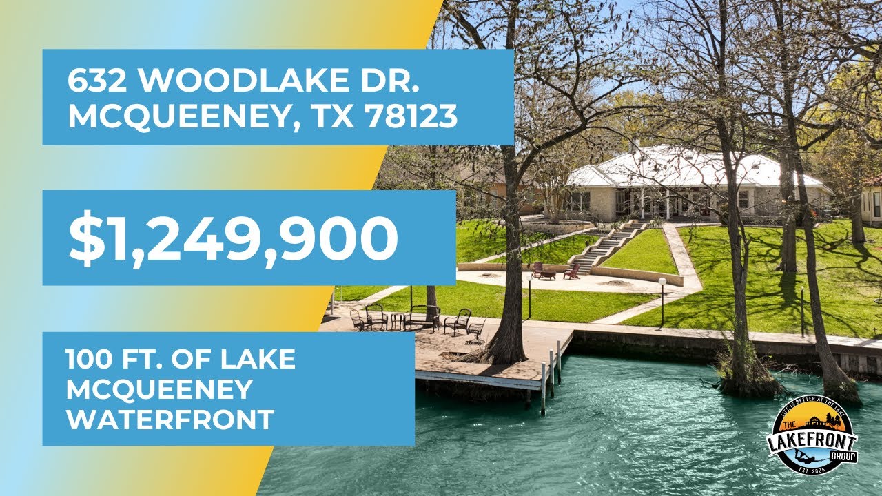 632 Woodlake Dr For Sale on Lake McQueeney - YouTube