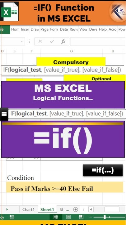 if function in excel #shorts #microsoftexcel #iffunction - YouTube