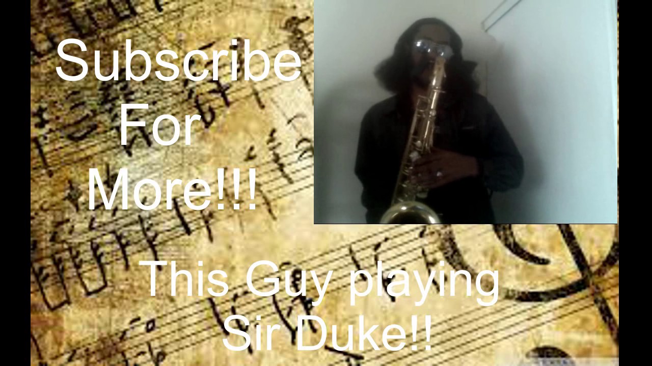[Stevie Wonder - Sir Duke Cover] - YouTube