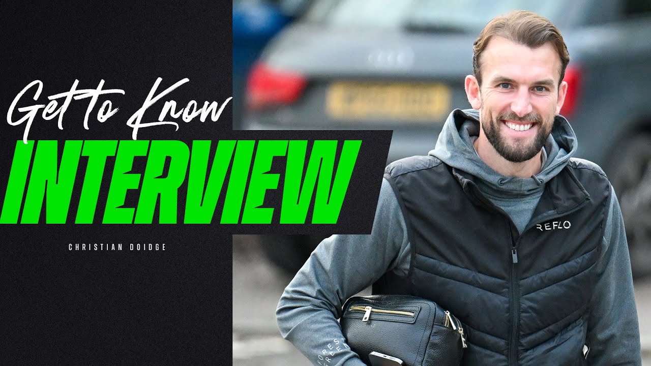 'Get to Know' Interview | Christian Doidge - YouTube
