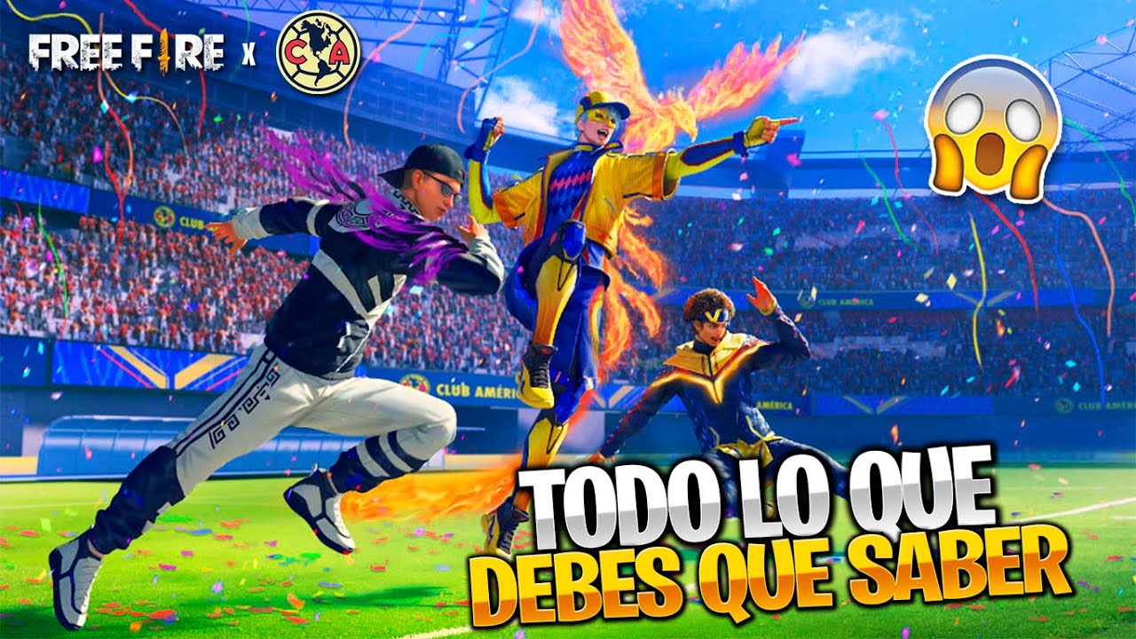 Exclusivo! FREE FIRE x CLUB AMERICA! TODO LO QUE TIENES QUE SABER (SKIN ...