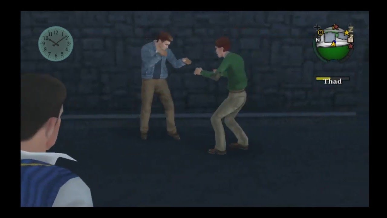 Bully SE: Thad Vs Lucky - YouTube