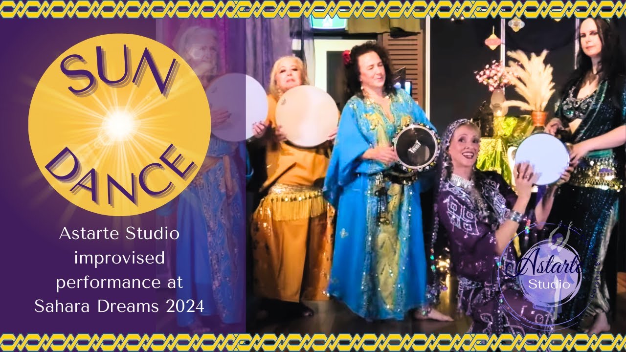 Astarte Studio Improvised Sun Dance performance at Sahara Dreams 2024 ...