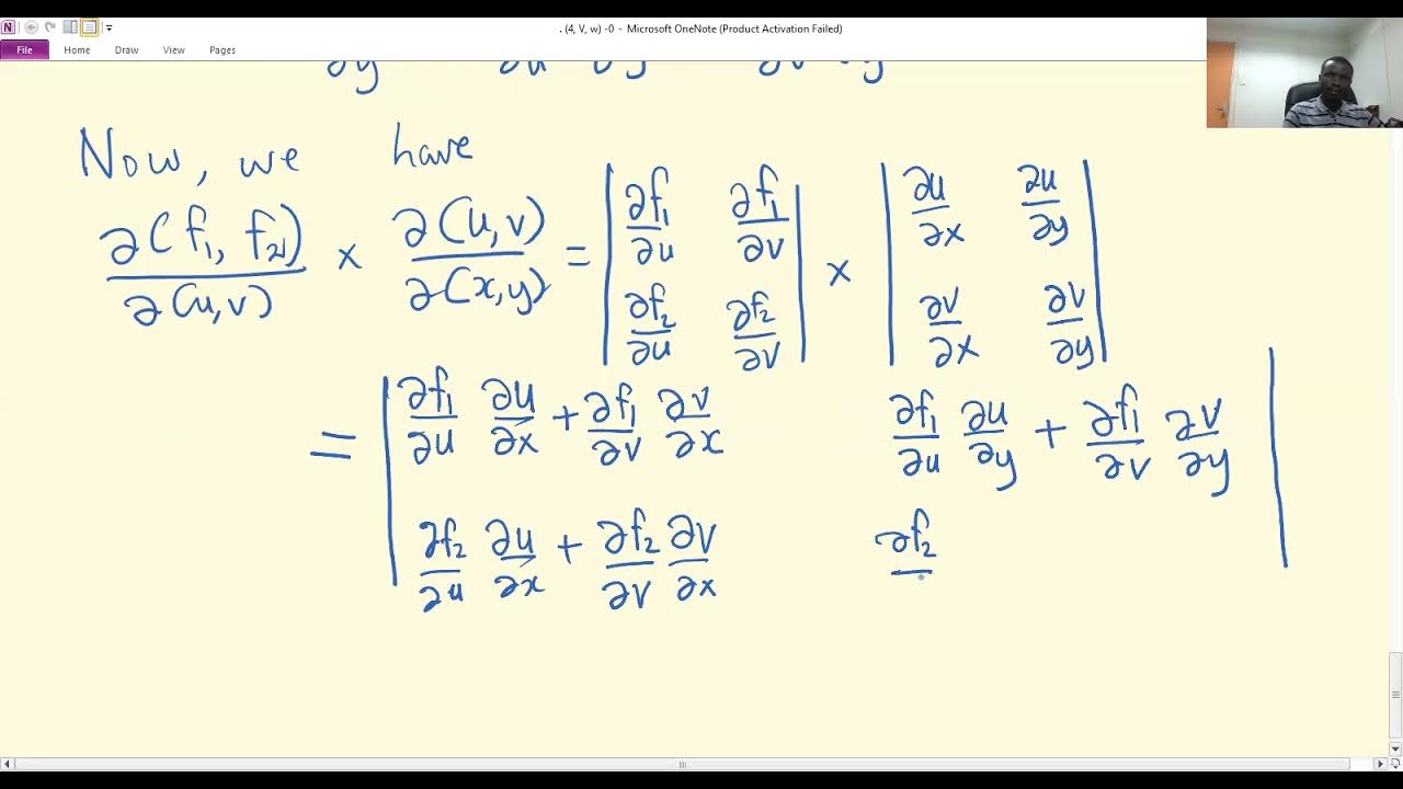 The Jacobians of Implicit Functions Part 1 - YouTube
